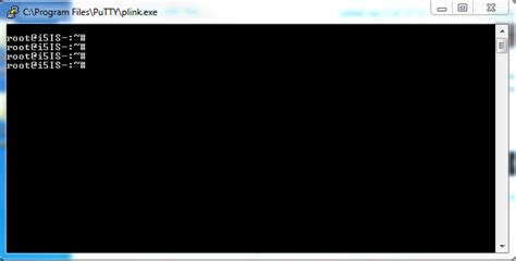 Running Batch Commands Through Putty Serial Connection Super User