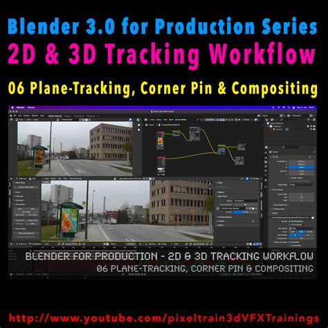 Blender For Production D D Tracking Workflow Plane Tracking Corner Pin