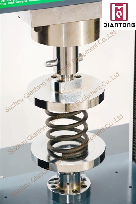 Spring Compression Test With Tensile Testing Equipment Customized Fixture With Machines And