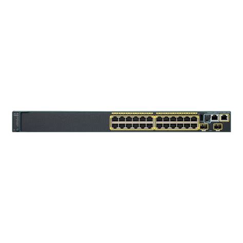 Cisco Catalyst 2960s 24 10 100 1000 Ethernet Poe 370w 2 X 10g Sfp Lan Base Mercadoit
