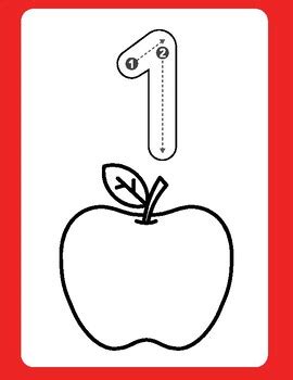 Tracing The Number And Coloring By Teacher Poolly TPT