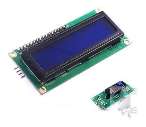 display lcd 16x2 color azul iic i2c twi spi i2c 5v arduino en venta