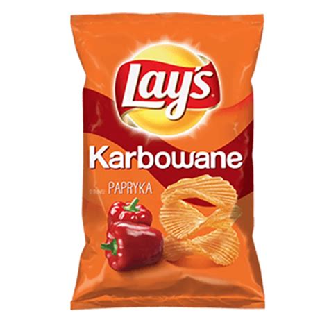 Chipsy Lays Karbowane O Smaku Papryki 130g Frito Lay Sklep Społem Kielce