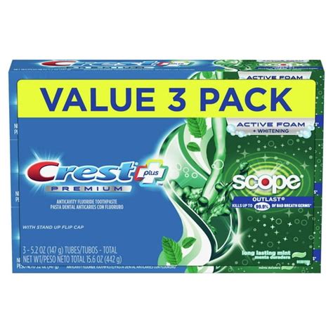 Crest Cool Mint Gel Toothpaste