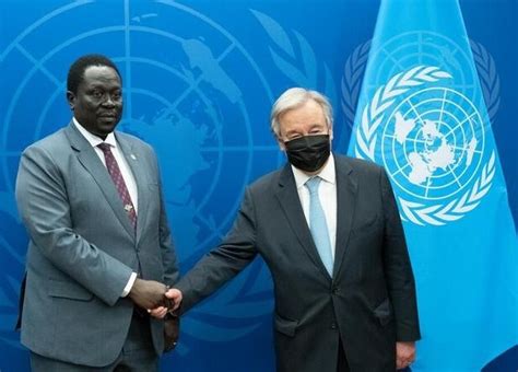 Un Chief Pledges To Support South Sudan Peace Process Sudan Tribune