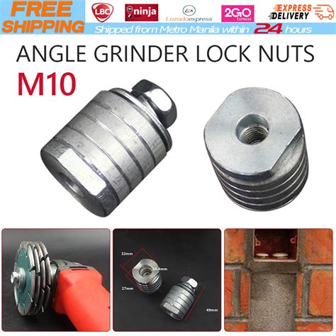 【local Warehouse】【m10】m10 Flange Nut Angle Grinder Adapter Conversion
