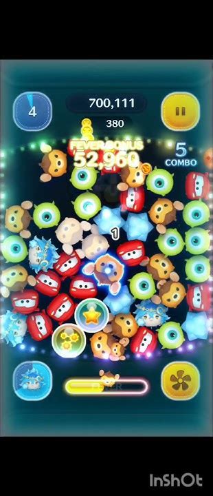 【ツムツムvsシリーズ】ビーンズ・カモヴィル Vs 星送りの衣 イデア＜チャーム＞はどちらがコイン稼げるか？ Shorts Youtube