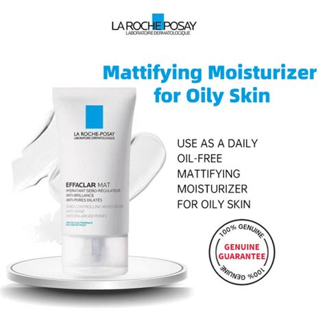 La Roche Posay Effaclar Mat Mattifying Moisturizer For Oily Skin 40ml