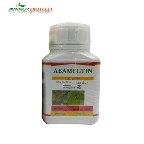 Formulation Abamectin Compound B1 Ec Greenhouse Whitefly Pesticides