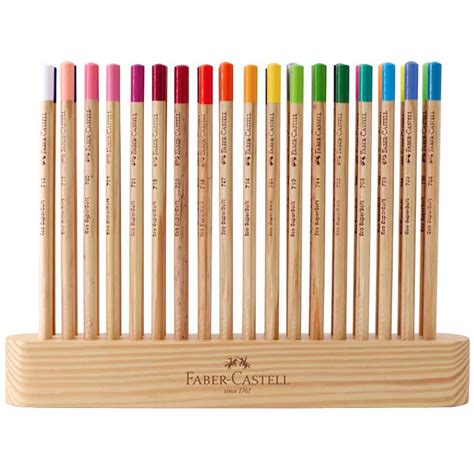 Lápis De Cor Ecolápis Supersoft Natural Edition 36 Cores Estojo De Madeira Edição Limitada