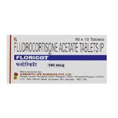 Fludrocortisone Acetate Tablets Ip At ₹ 99 Box Fludrocortisone Acetate Tablets In Nagpur Id