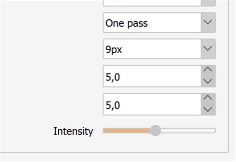i gave the sliders some love and found some missing checkboxes by