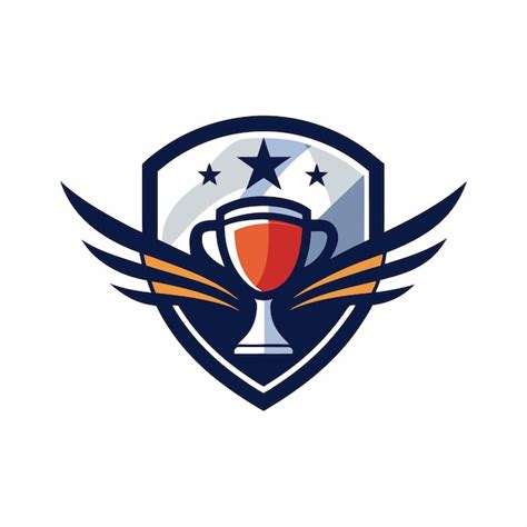 Premium Vector Minimal Shield With Trophy Vector