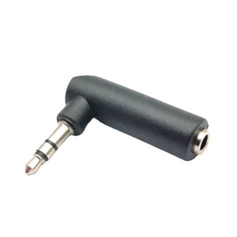 Quality Right Angle Mini Jack Adapter Male To Female Utechn Connectors