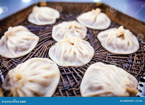 Steamed Stuffed Bun Xiao Long Bao Stock Image Image Of Pork China