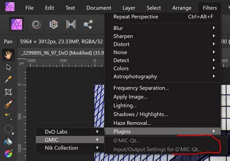 Plugins Disabled For HDR Merge Result Pre V2 Archive Of Affinity On