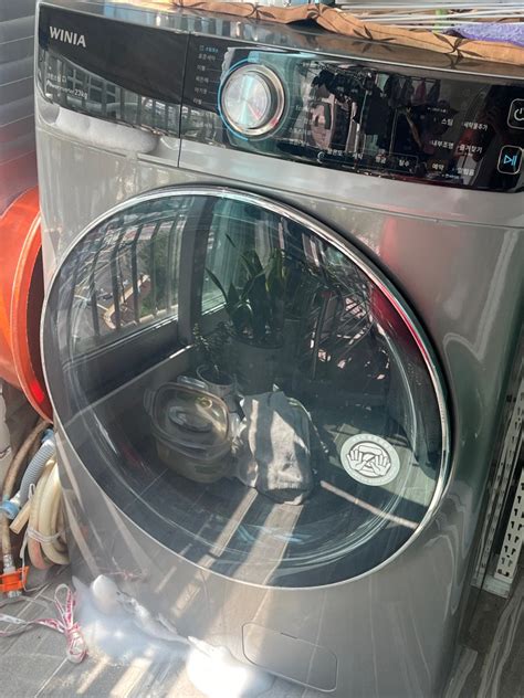 세탁기 세탁조 청소시 거품 넘침 지식in