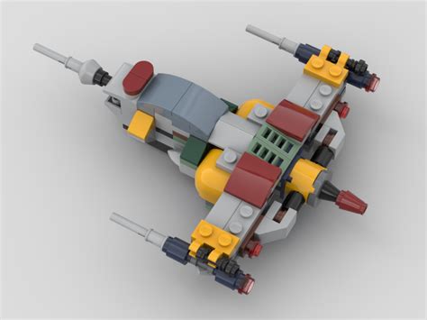 Lego Moc Star Wars Modified Naboo N 1 Starfighter By Glacenougat