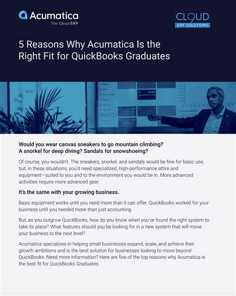 Acumatica Vs Quickbooks Comparison Resources