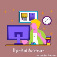 List Pictures Happy Work Anniversary Free Updated