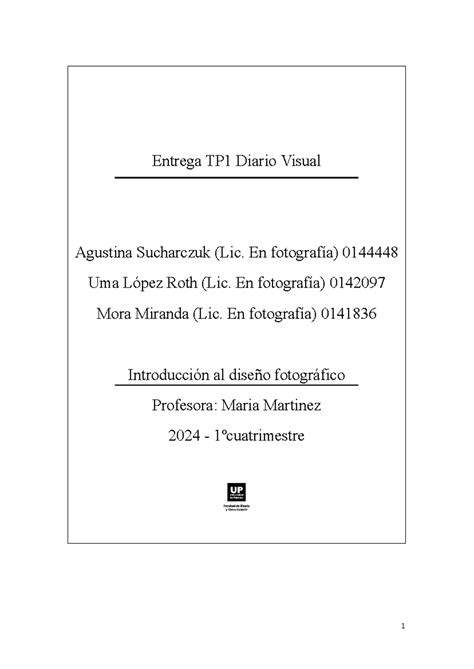 Entrega Tp Diario Visual Entrega Tp Diario Visual Agustina