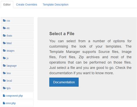 How To Access Template Files And Edit Them Via Admin Panel Zemez Support