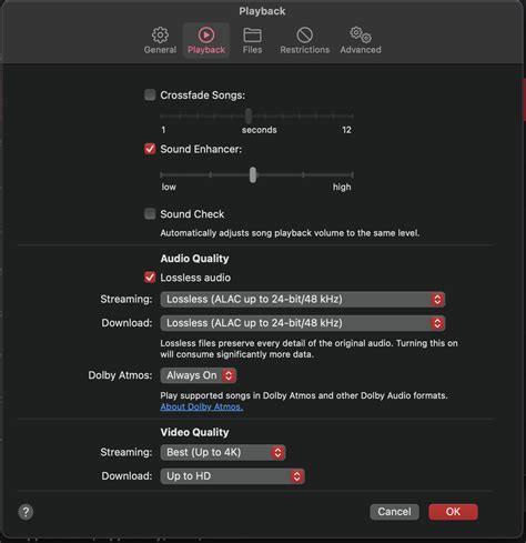 Apple Music Lossless On Mac Only Available To Music In Your Library