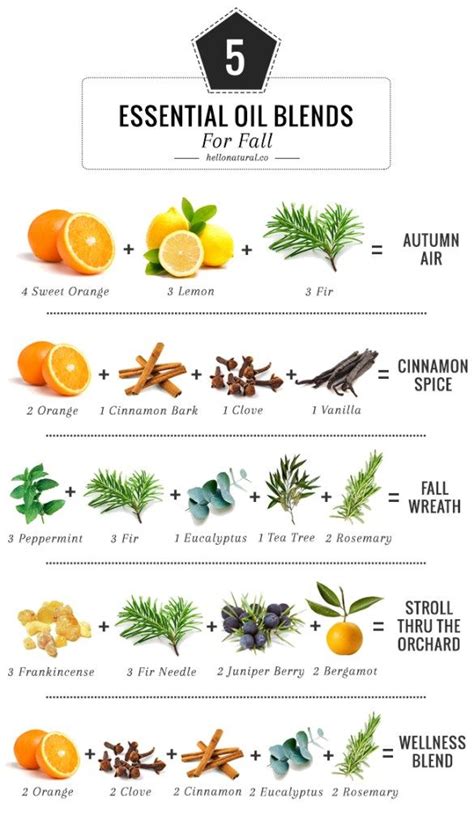 5 Essential Oil Blends To Make Your House Smell Like Fall Potpourri