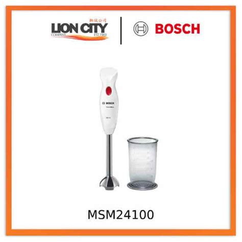 Bosch MSM24100 Hand blender CleverMixx 400 W White - Lion City Company