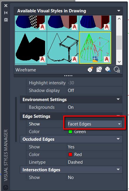 Non Continuous Lines For Occluded And Intersection Edges In Custom