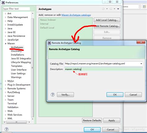 Eclipse使用Maven创建Web时错误Could not resolve archetype org apache maven