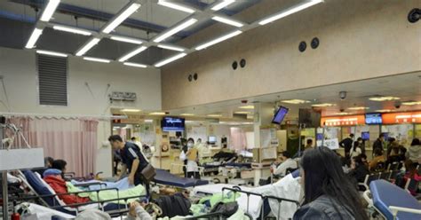 【流感爆发】内科病床续逼爆 联合医院病床使用率达119 星岛日报
