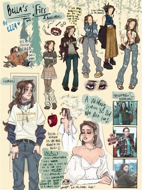 Bella Swan Saga Art Character Art Twilight Book