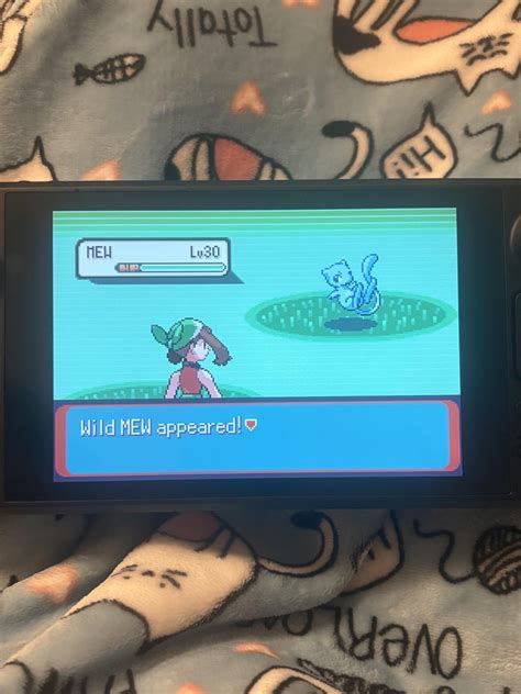 [gen 3] Shiny Mew Just Started This Hunt 2 Days Ago Shes So