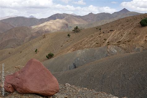Foto Stock La grande traversée de lAtlas au Maroc 18 jours de marche
