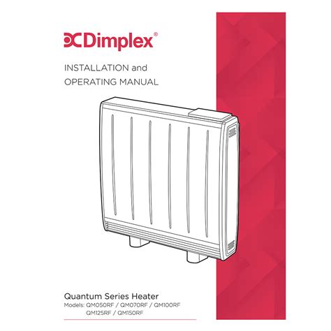 Dimplex Qm125rf Quantum Rf Hhr Storage Heater User Manual