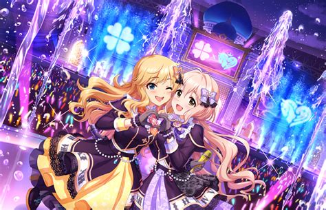 Safebooru Blonde Hair Blue Eyes Blush Dress Idolmaster Cinderella