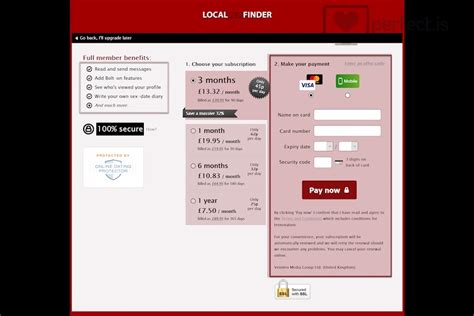 Local Sex Finder Co Uk Review Perfect Or Scam