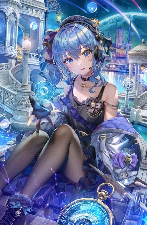 星街すいせい 「星の街の歌姫 ほしまちぎゃらりー 」torinoのイラスト