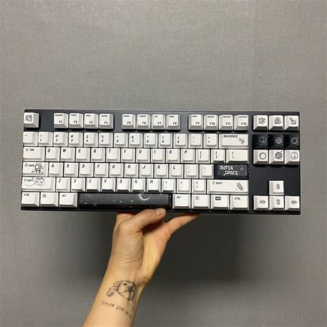 바밀로 Va87m 모노그레이 적축 기계식 키보드