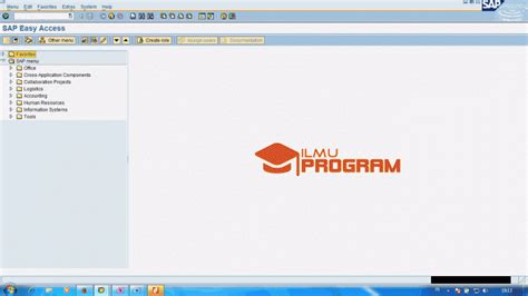Sap Gui Merubah Gambar Tampilan Awal Sap Easy Access Ilmuprogramcom