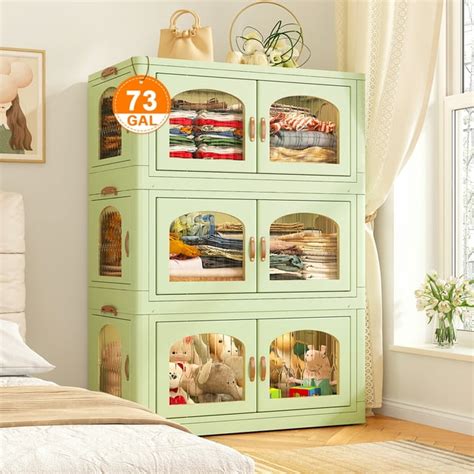 Enhomee Large Storage Bins With Lidsstackable Storage Bins With Wheels Collapsible Storage Bins