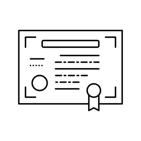 Company Share Document Line Icon Vector Illustration 19574053 Vector Art At Vecteezy