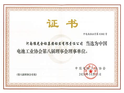 河南豫光金铅集团铅盐有限责任公司 资质荣誉
