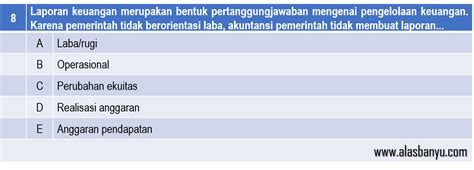 SOAL PAS PILIHAN GANDA PRAKTIKUM AKUNTANSI LEMBAGA ALAS BANYU