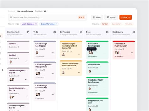 tasktask project management dashboard 📌 by panda design 🐼 for