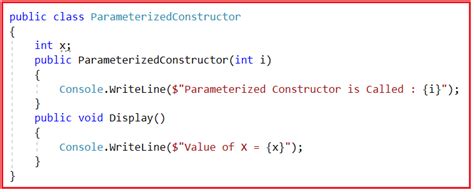 Types Of Constructors In C With Examples Dot Net Tutorials