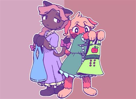 Olive Higgins And Mittens Wichien Cute Drawings Purrfect Furry Art