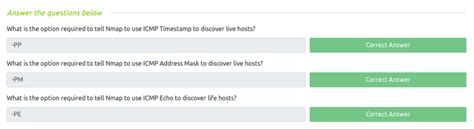 Tryhackme Nmap Live Host Discovery