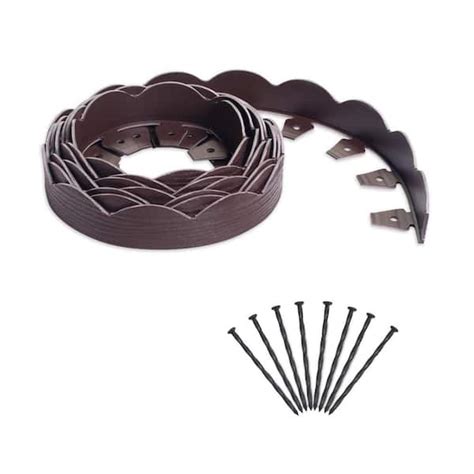 Have A Question About Proflex Ft Brown Scalloped Woodgrain Plastic